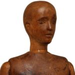 An artist's lay figure or mannequin cira 1870 - Van Leest Antiques
