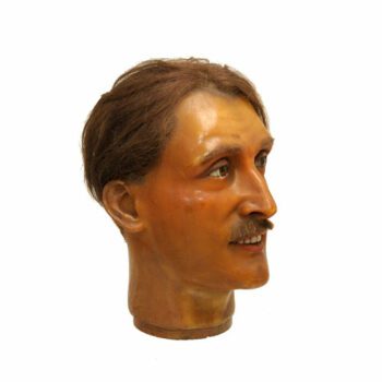 Wax head - Van Leest Antiques