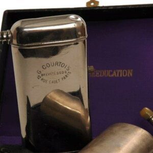 Hearing balance barany test set by g. Courtois, paris - Van Leest Antiques