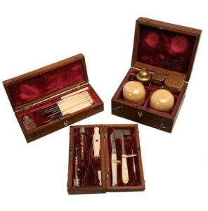 Bloodletting set by W. Smith c 1825