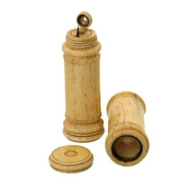 Dutch compound monocular microscope, jan paauw c 1760 - Van Leest ...