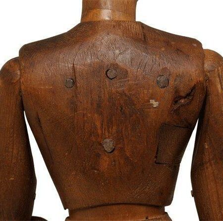 An artist's lay figure or mannequin cira 1870 - Van Leest Antiques