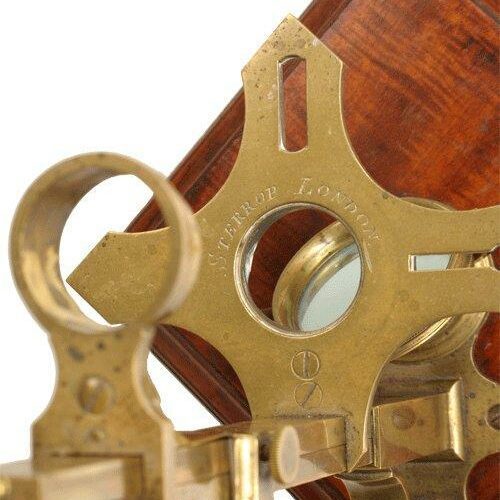 G. Sterrop - london microscope circa 1750 - Van Leest Antiques