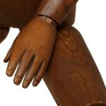 An artist's lay figure or mannequin cira 1870 - Van Leest Antiques