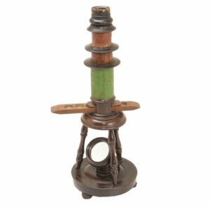 Culpeper microscope in case, 19th century - Van Leest Antiques