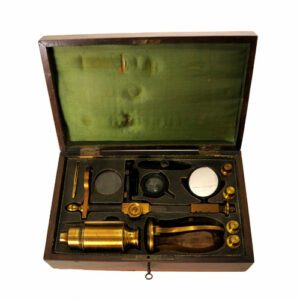 Dutch compound monocular microscope, jan paauw c 1760 - Van Leest ...
