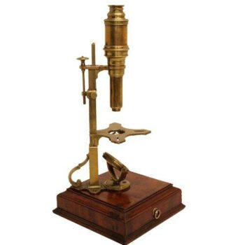 G. Sterrop - london microscope circa 1750 - Van Leest Antiques