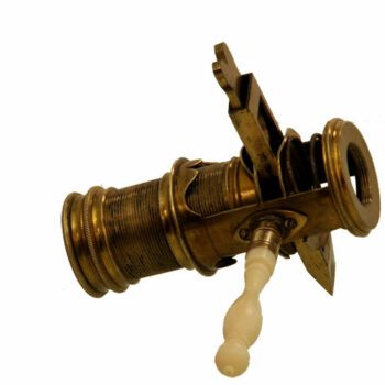 Screw barrel microscope, C 1740 - Van Leest Antiques