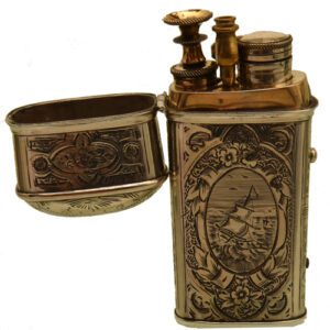 Cased Opiate syringe set, C 1920 - Van Leest Antiques