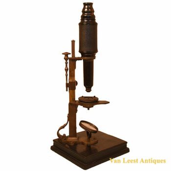 Wooden body Cuff-type microscope, C 1770