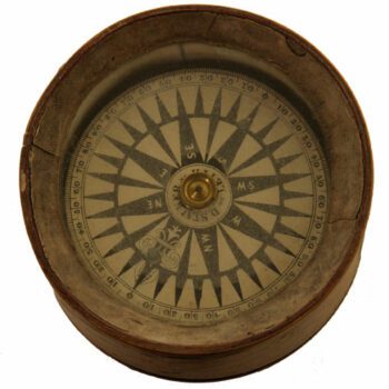 Dry card compass by D. Stalker Leith. - Van Leest Antiques - The best ...
