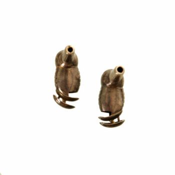 silver ear tubes by Vibraphone - Van Leest Antiques