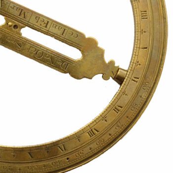 Universal ring Dial, English, 18th century. - Van Leest Antiques