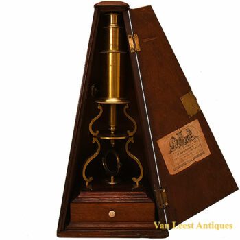 Culpepper microscope by Harris and Son, London