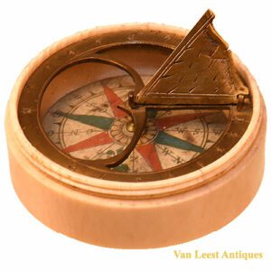 'Behringer' pocket sun-dial - Van Leest Antiques - The best antiques in ...