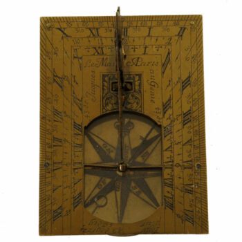 'Behringer' pocket sun-dial - Van Leest Antiques