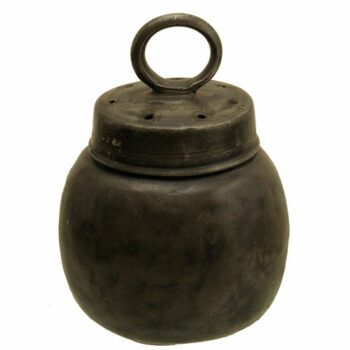 Leech carrier, Pewter, 18th century - Van Leest Antiques