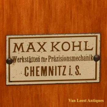 Max Kohl inclined plane, C 1920 Max Kohl inclined plane, C 1920