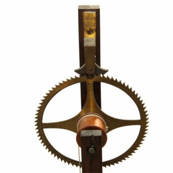 Pendulum and anchor escapement model. - Van Leest Antiques