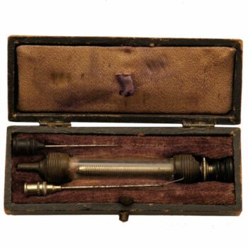 Pravaz Hypodermic Syringe in Silver