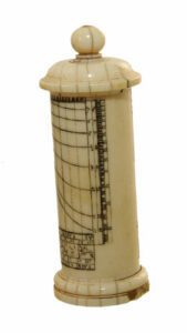 16th century bone and Ivory Sundial - Van Leest Antiques