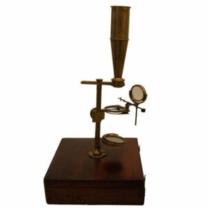 Cary type microscope by West, London - Van Leest Antiques