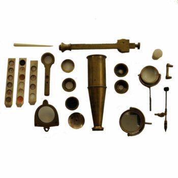 Cary type microscope by West, London - Van Leest Antiques