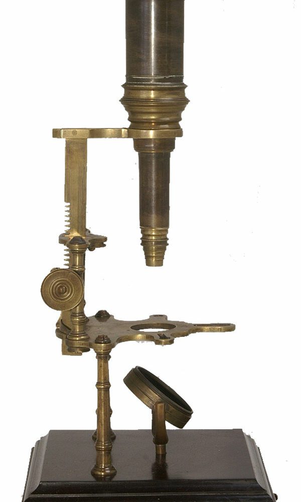 Cuff-type microscope c. 1770 - Van Leest Antiques