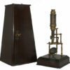 H. Hen microscope c 1800. - Van Leest Antiques