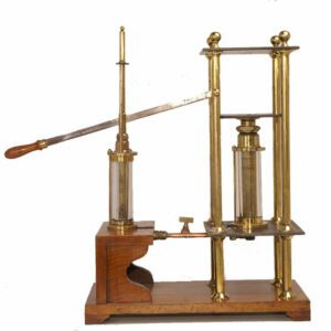 Brahma's hydraulic press - Van Leest Antiques