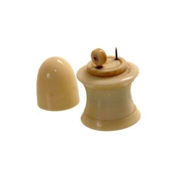 English Ivory simple microscope - Van Leest Antiques