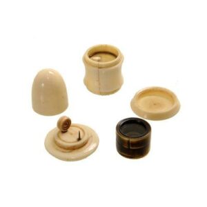 English Ivory simple microscope - Van Leest Antiques