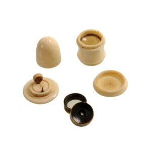 English Ivory simple microscope - Van Leest Antiques