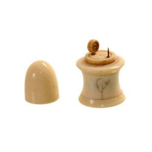 English Ivory simple microscope - Van Leest Antiques