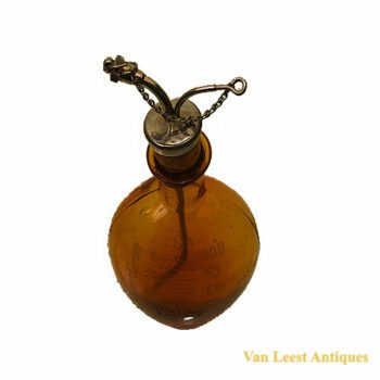 Anesthesia chloroform amber glass bottle.
