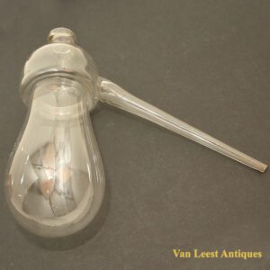 Alembic glass, late 18th C.