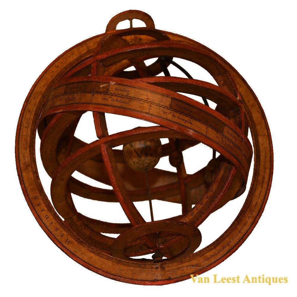 Delamarche Ptolemaic Armillary Sphere