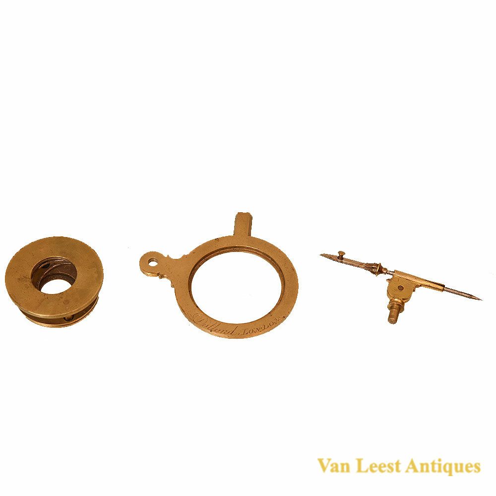 Dollond aquatic Ellis type microscope - Van Leest Antiques