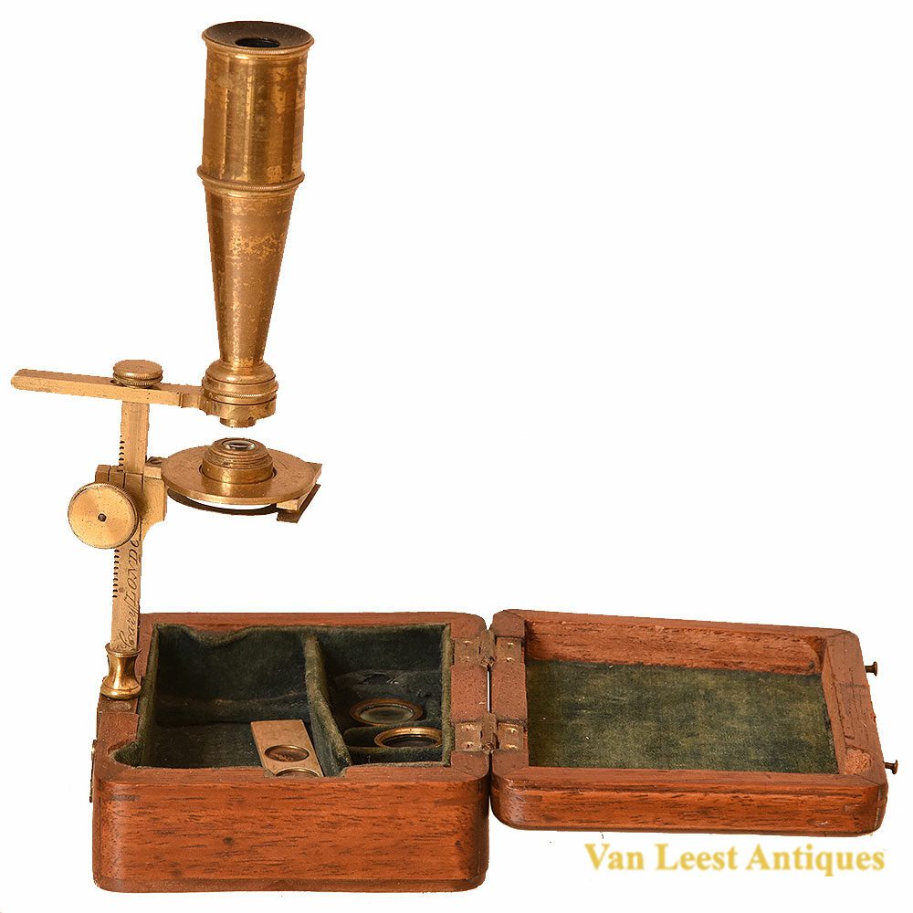 Miniature Cary Pocket Microscope - Van Leest Antiques
