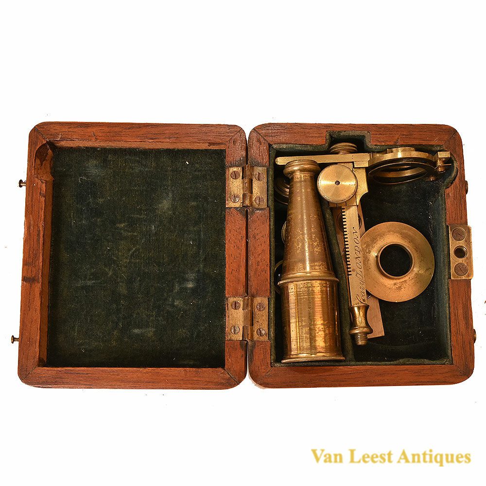 Miniature Cary Pocket Microscope - Van Leest Antiques