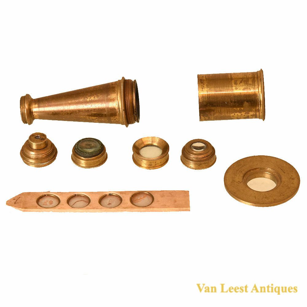 Miniature Cary Pocket Microscope - Van Leest Antiques