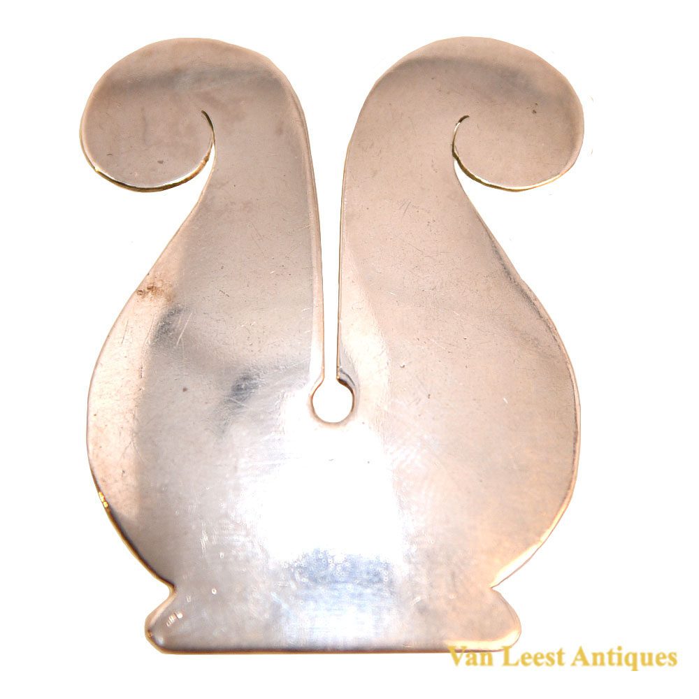 19th century Silver Circumcision Shield - Van Leest Antiques