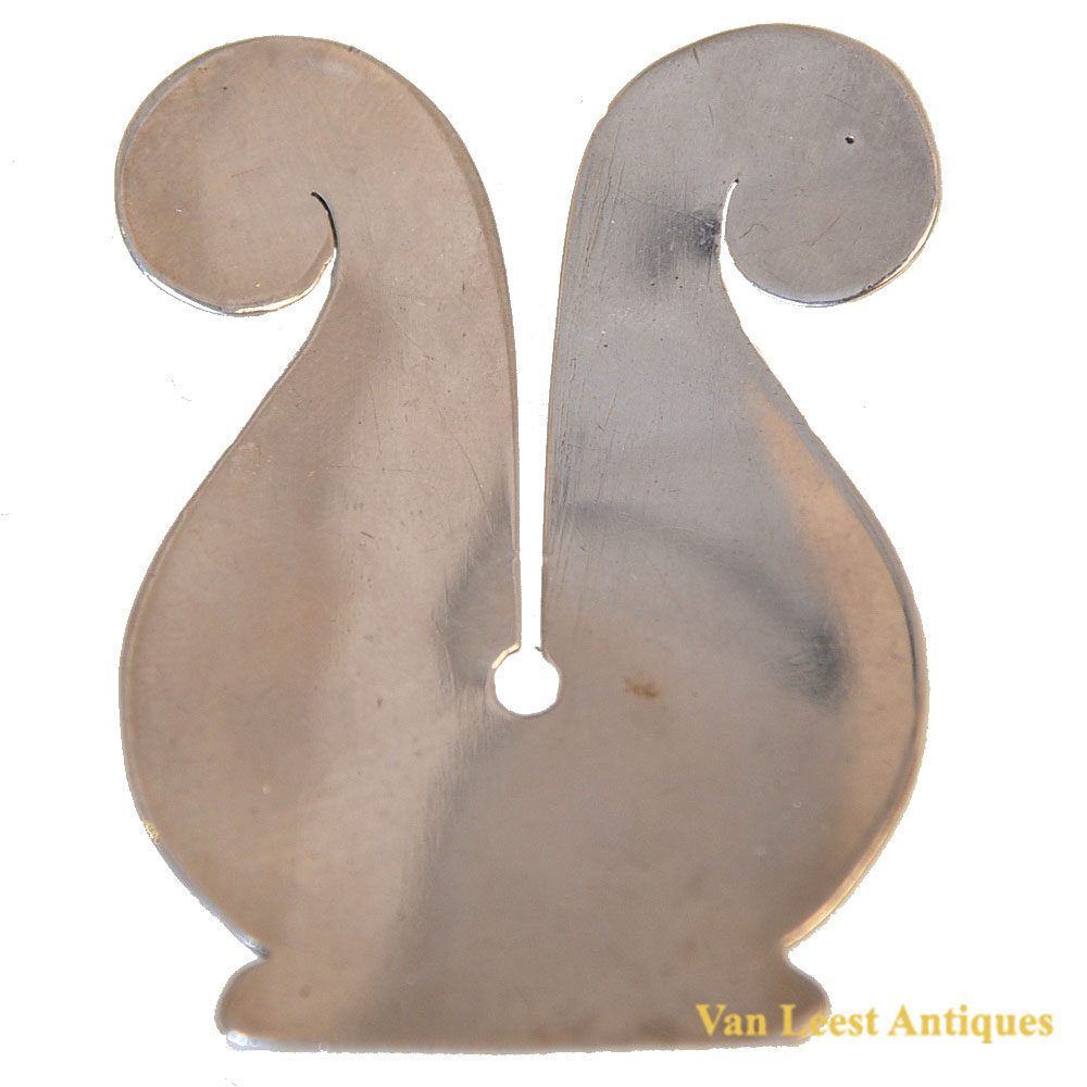 19th century Silver Circumcision Shield - Van Leest Antiques