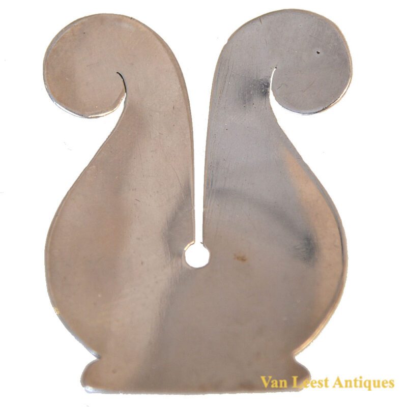 19th century Silver Circumcision Shield - Van Leest Antiques