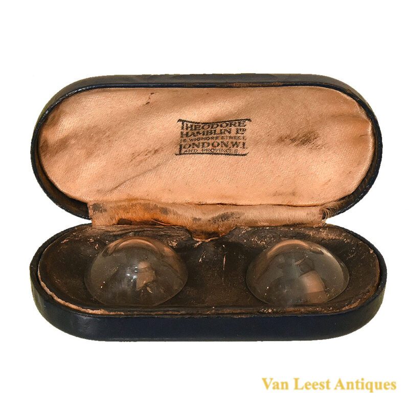 Hard contact lenses c1940